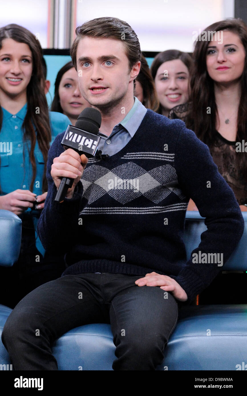 Daniel Radcliffe appears on Much Music's New.Music.Live to promote his ...