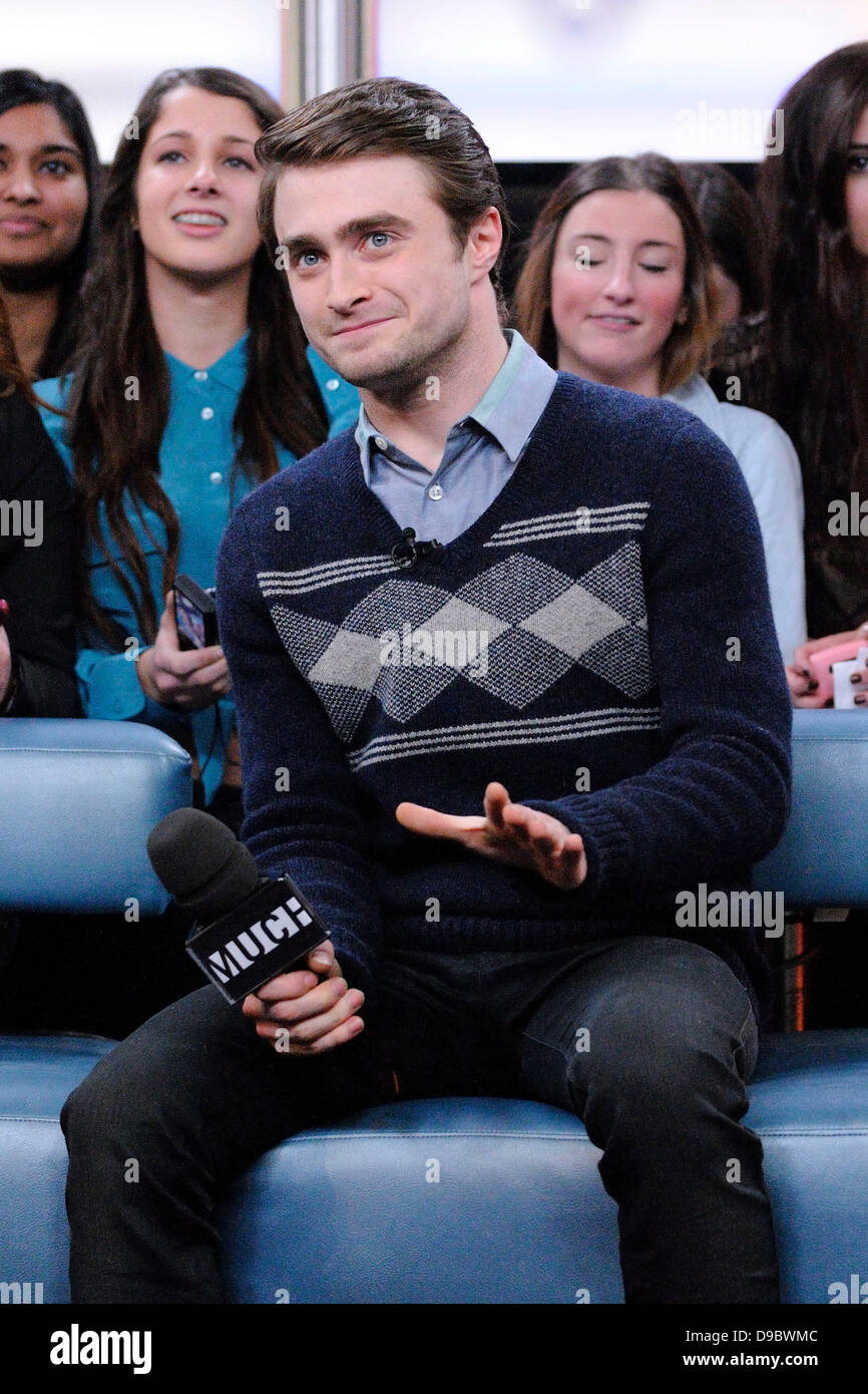 Daniel Radcliffe appears on Much Music's New.Music.Live to promote his ...