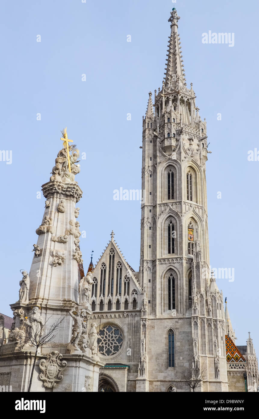 Mathias Church, Buda, Budapest, Hungary Stock Photo - Alamy