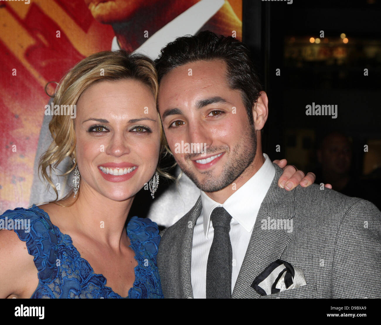 Kelly Sullivan and guest HBO's 'Luck' Los Angeles premiere held at ...