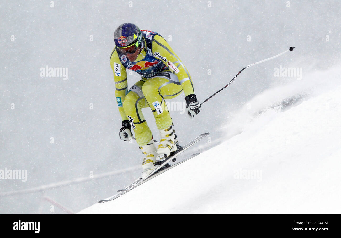 Aksel lund svindal kitzbuhel hi-res stock photography and images - Alamy