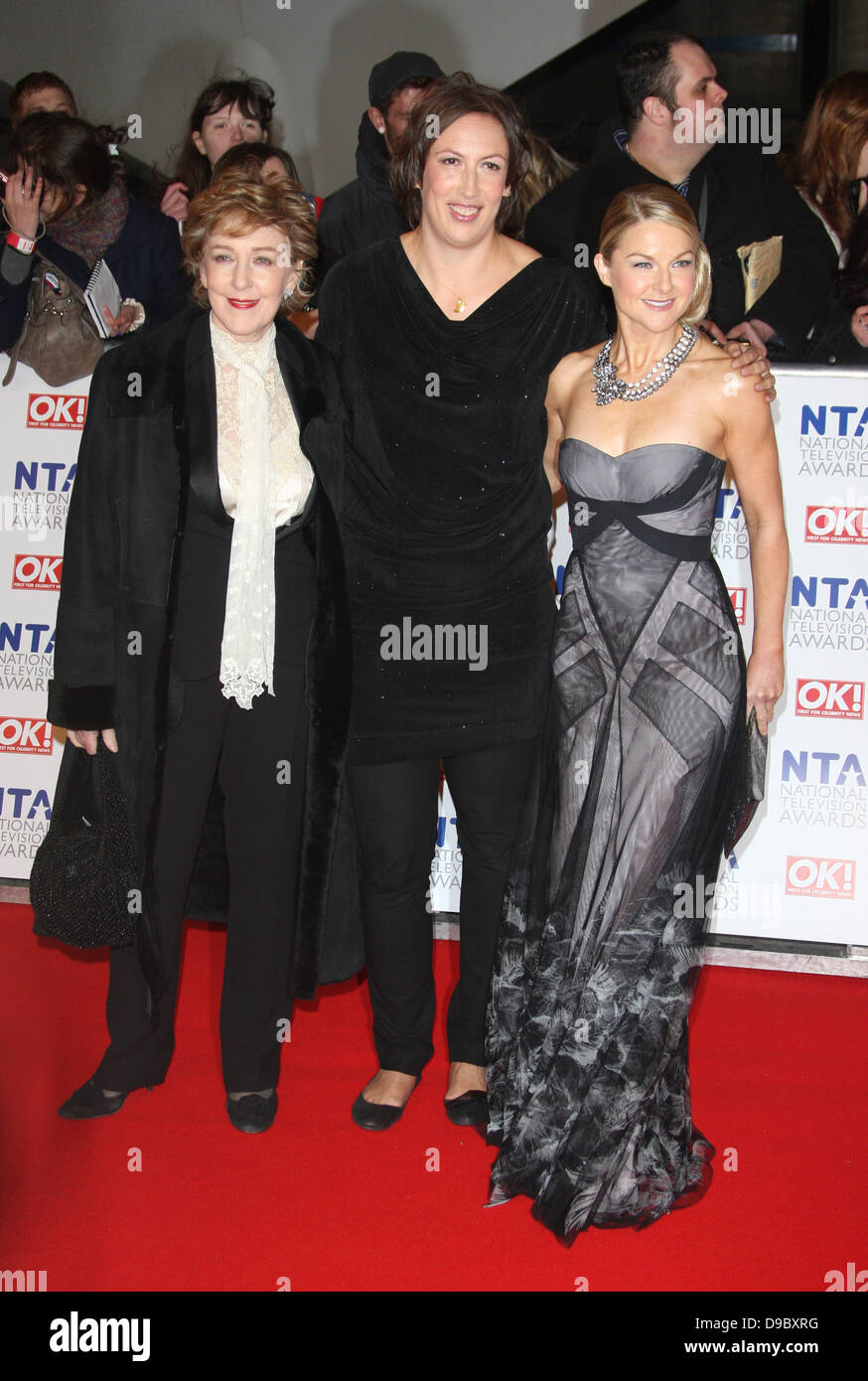 Patricia Hodge, Miranda Hart and Sarah Hadland The National Television ...