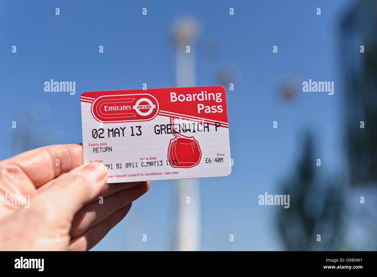 Emirates Boarding Pass Print Out