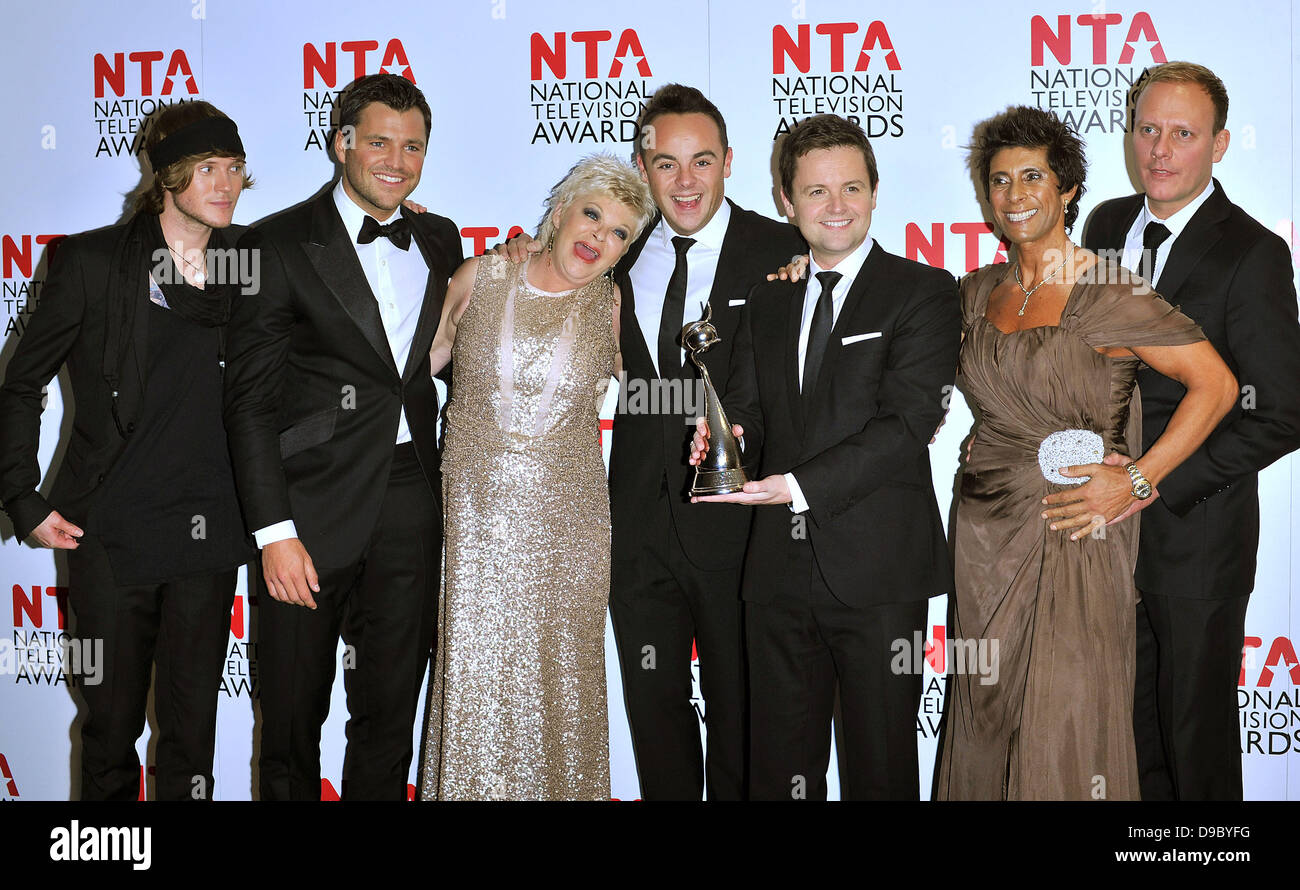 Dougie Poynter, Mark Wright, Crissy Rock, Anthony McPartlin, Declan ...