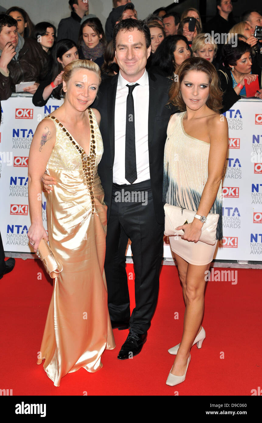 Kelli Hollis, James Thornton and Gemma Oaten National Television Awards ...