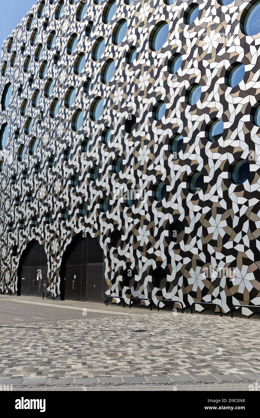 Ravensbourne college building in North Greenwich near the Millennium ...