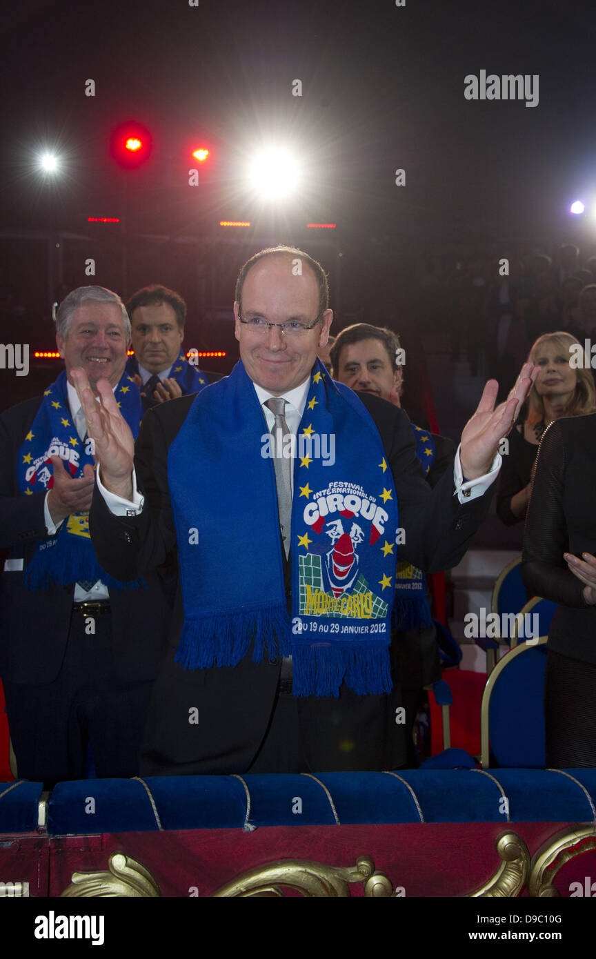 Prince Albert II of Monaco 36th Monte-Carlo International Circus ...