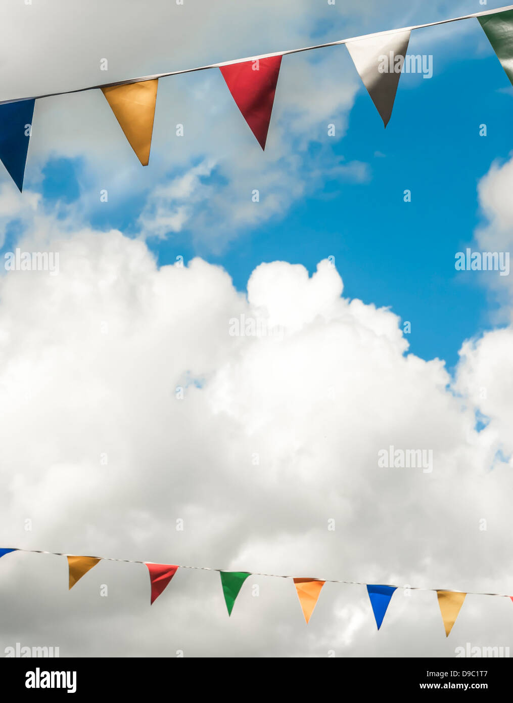 Fete bunting hi-res stock photography and images - Alamy