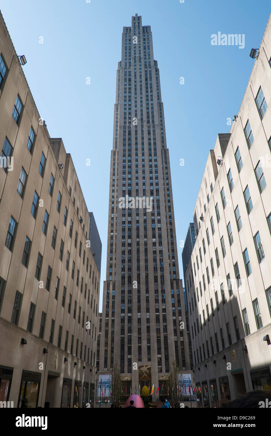 The Rockefeller building, Midtown, New York Stock Photo - Alamy