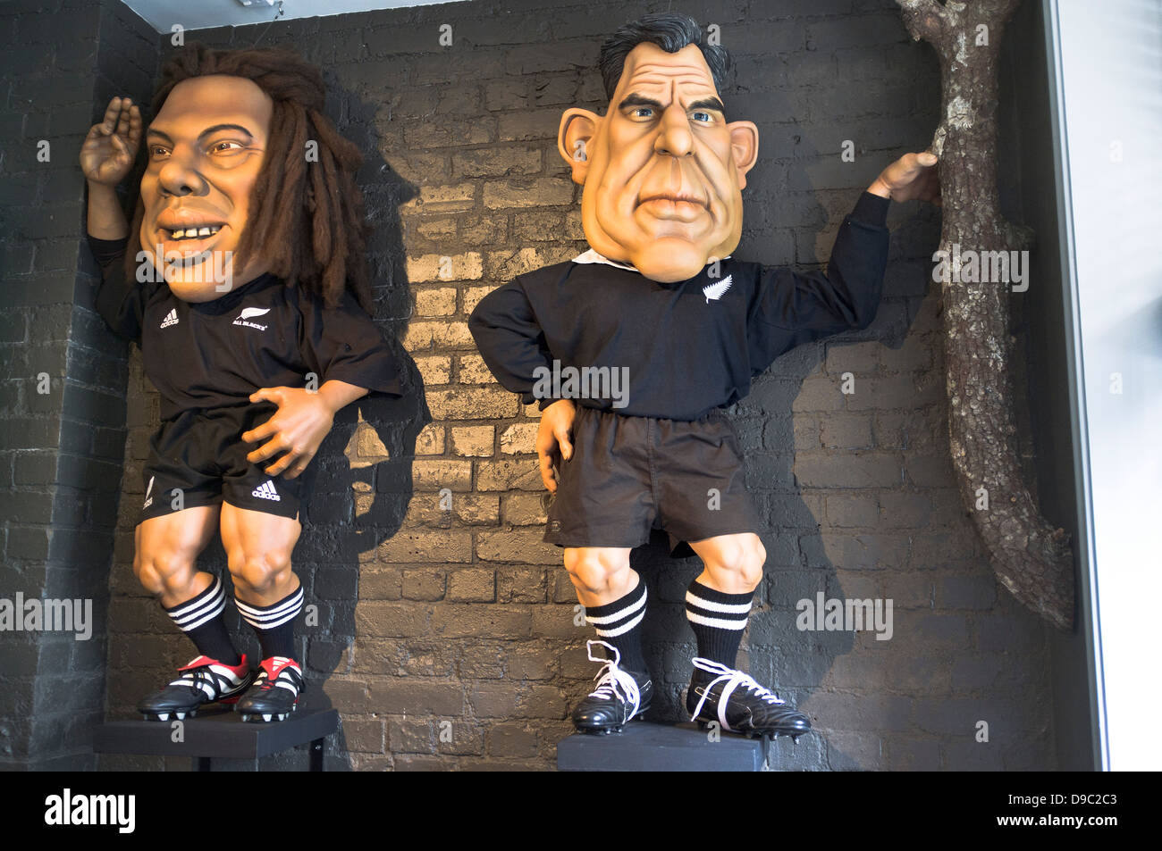 dh The Backbencher WELLINGTON NEW ZEALAND All Blacks charactures Tana ...