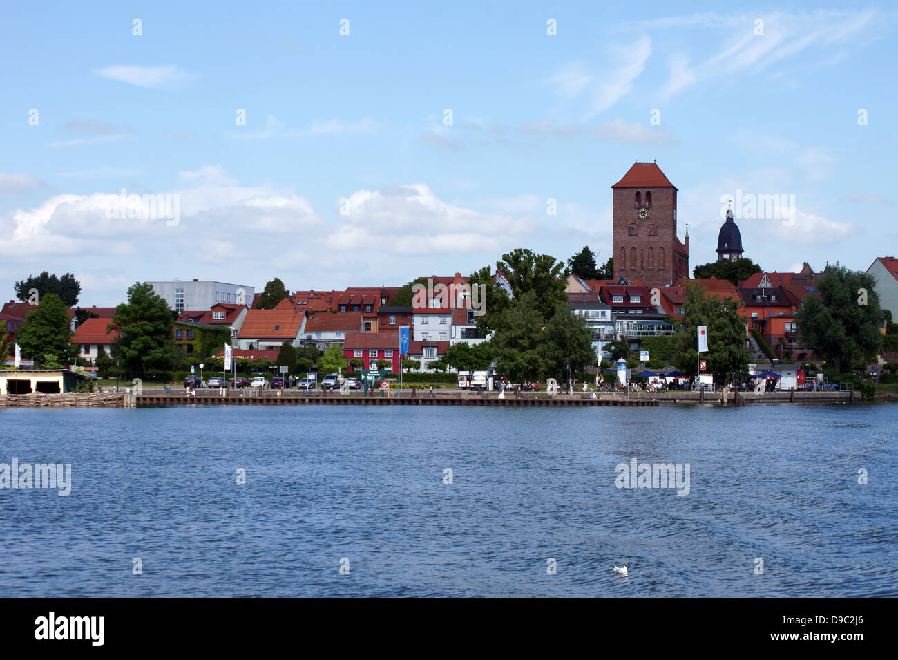 Waren at the sea Müritz Stock Photo - Alamy
