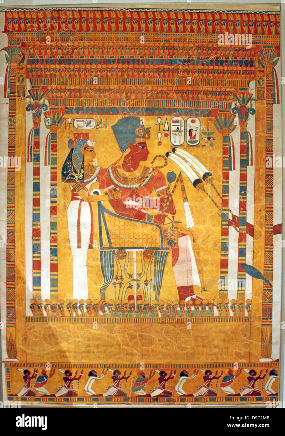 Egyptian Wall Art History