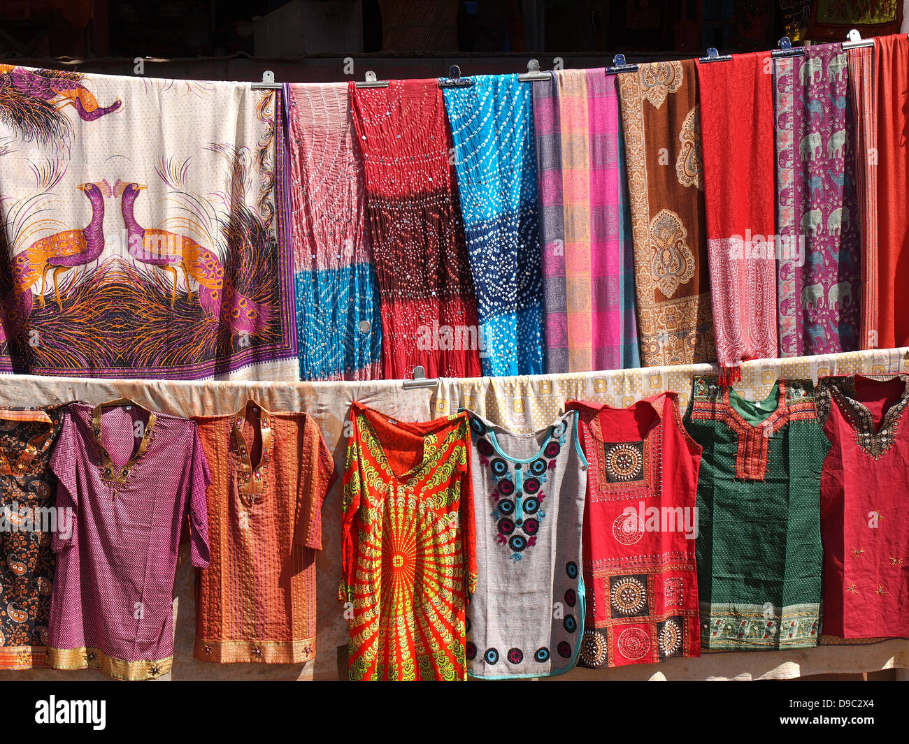 Goa dresses hi-res stock photography and images - Alamy