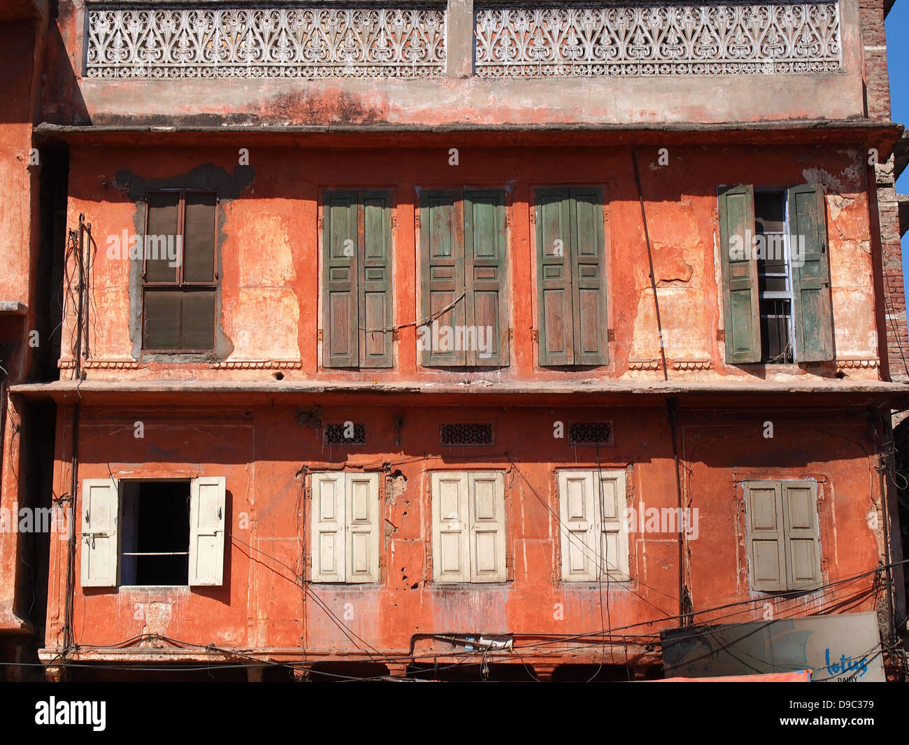 old red house in Jaipur,India Stock Photo - Alamy