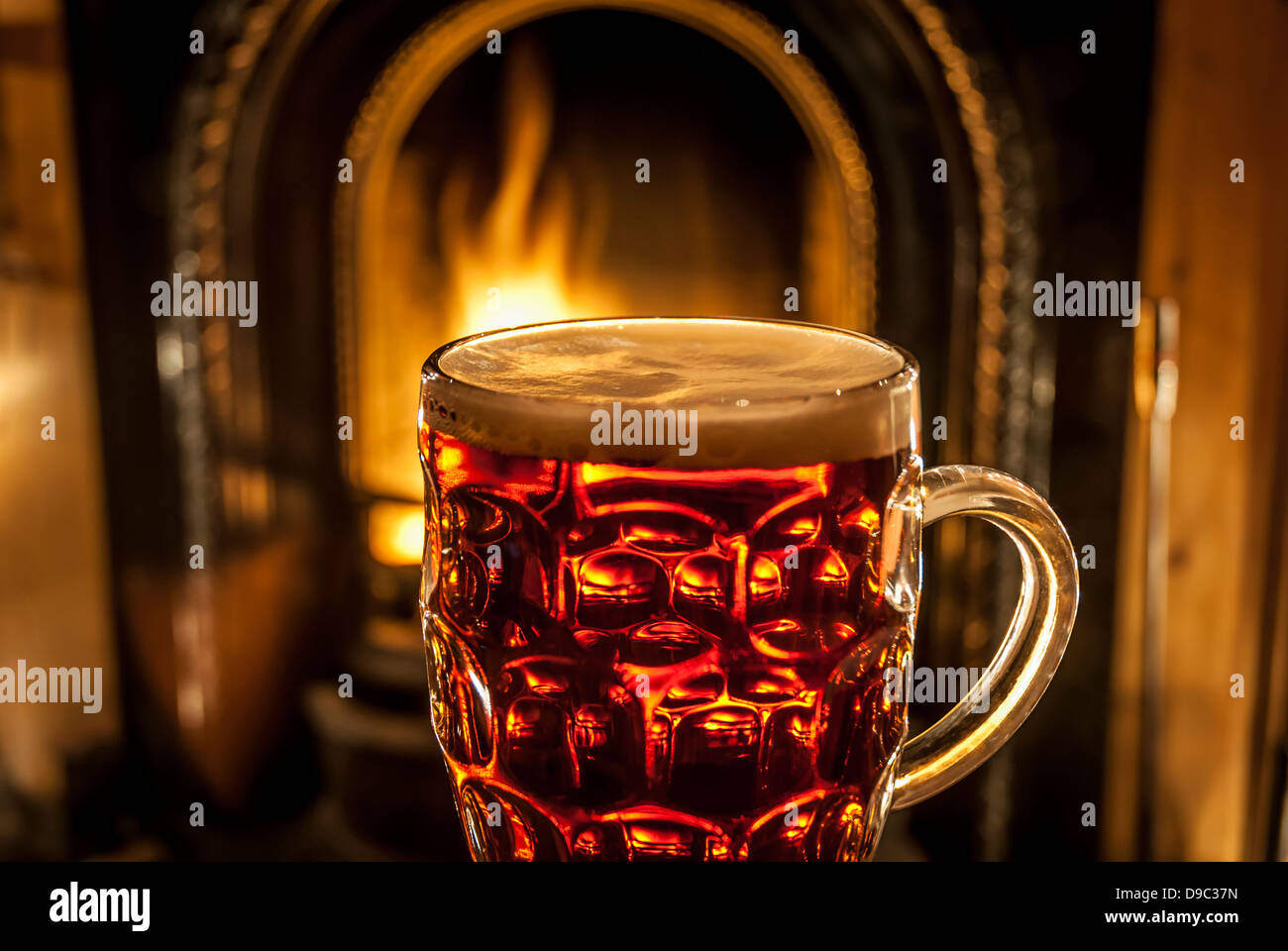 A pint of beer Stock Photo - Alamy