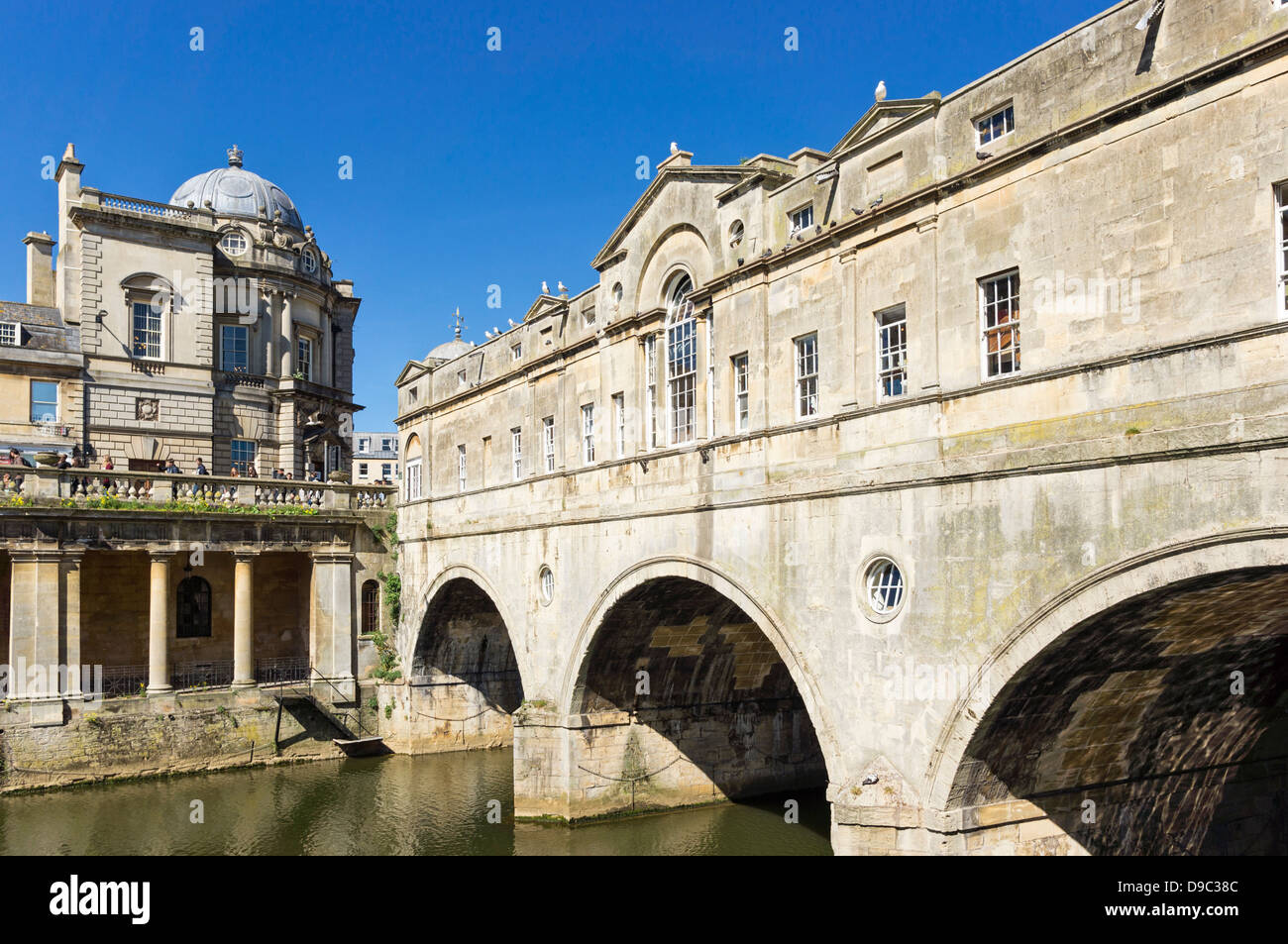 Palladian bridge bath uk hi-res stock photography and images - Alamy