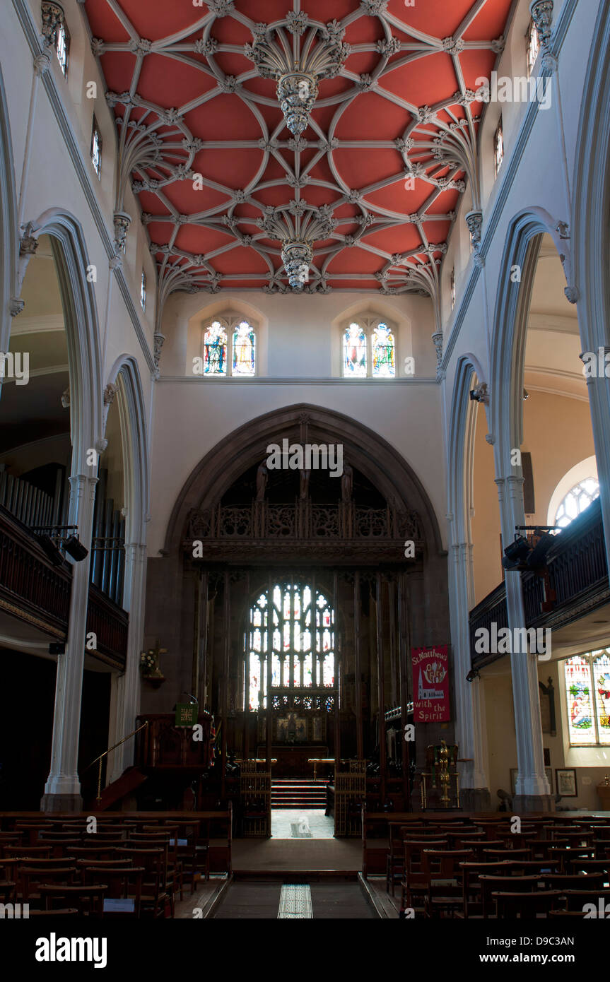 St. Matthew`s Church, Walsall, West Midlands, England, UK Stock Photo ...