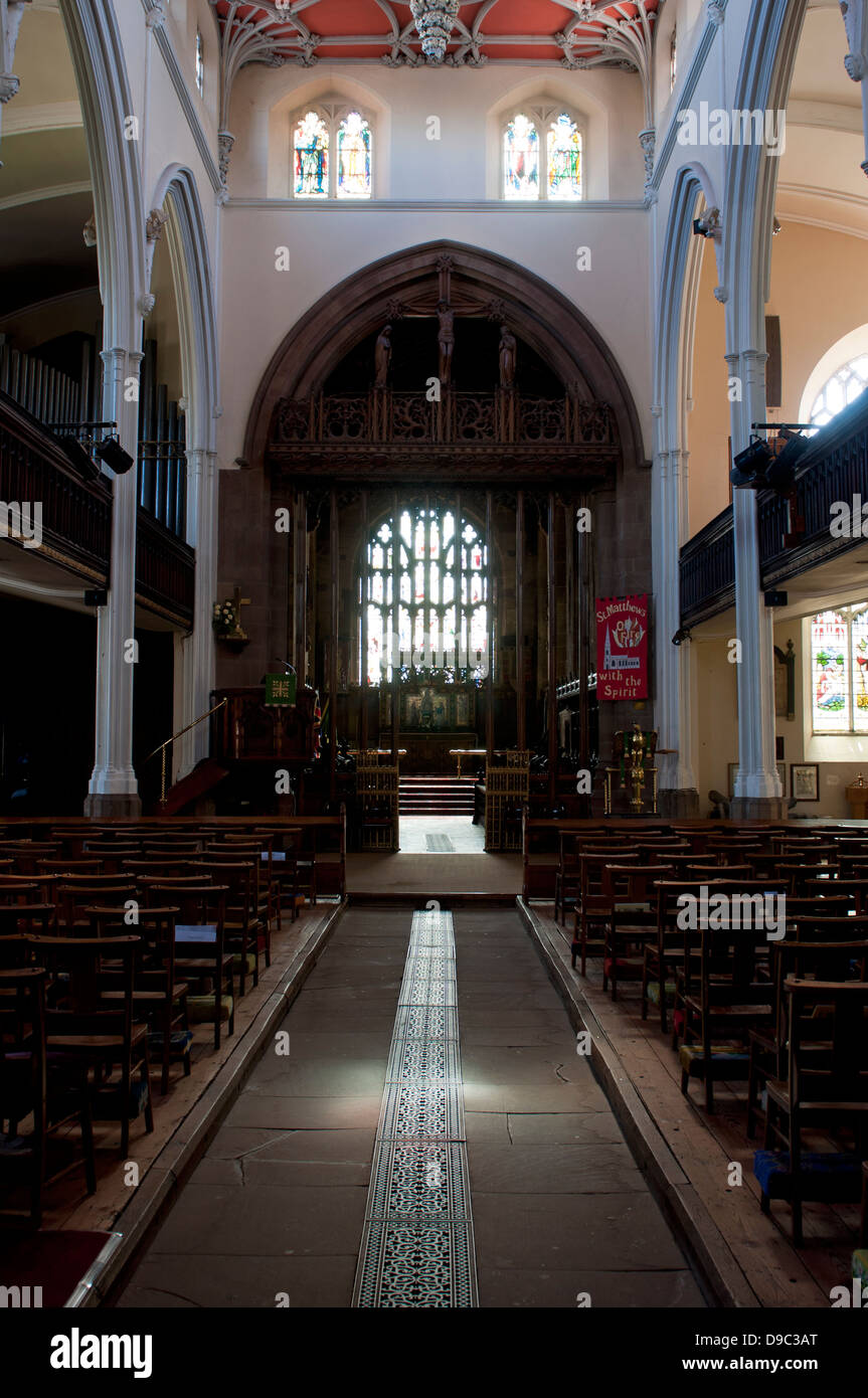 St. Matthew`s Church, Walsall, West Midlands, England, UK Stock Photo ...