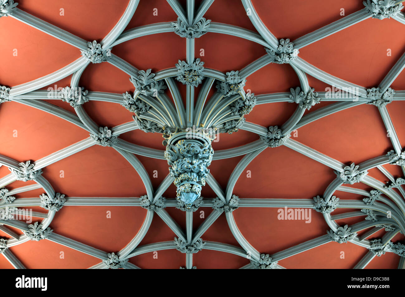 St. Matthew`s Church ceiling, Walsall, West Midlands, England, UK Stock ...