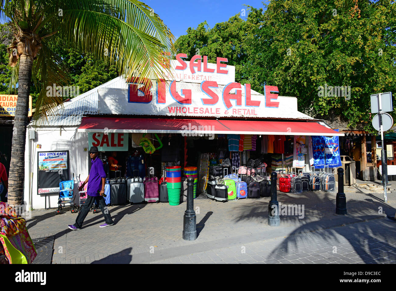 Shopping Philipsburg St. Martin Maarten Caribbean Island Netherland ...