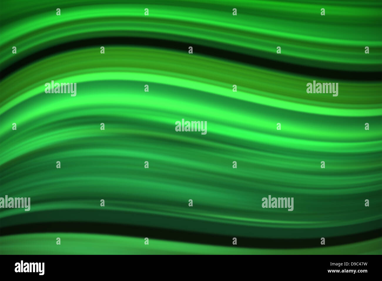 Abstract green wave background Stock Photo - Alamy