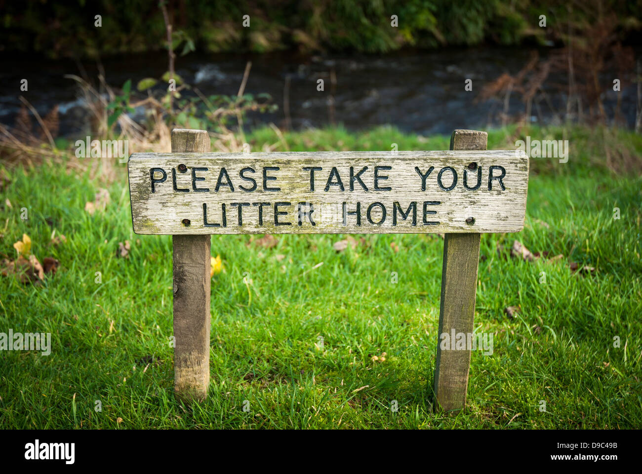 Litter Sign Stock Photos & Litter Sign Stock Images - Alamy