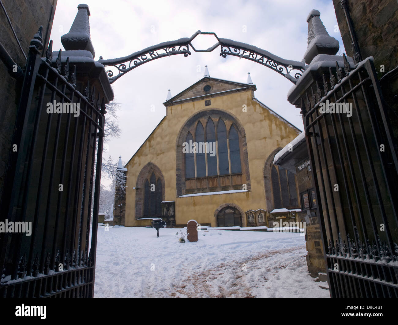 Greyfriars Kirk & Churchyard Stock Photo - Alamy