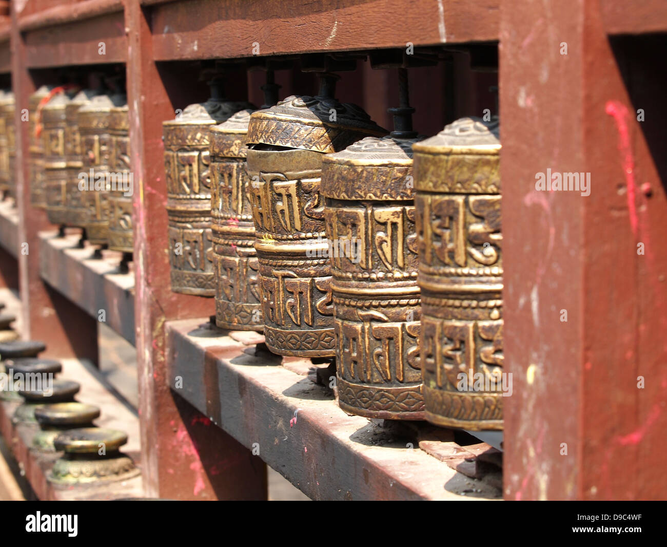 Buddhist wheel of life hi-res stock photography and images - Alamy