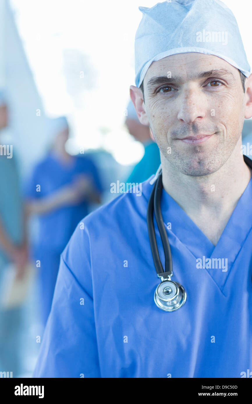Portrait of surgeon Stock Photo - Alamy
