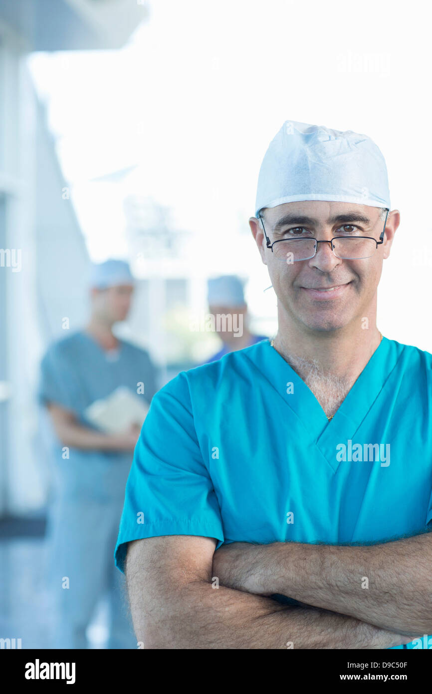 Portrait of surgeon Stock Photo - Alamy