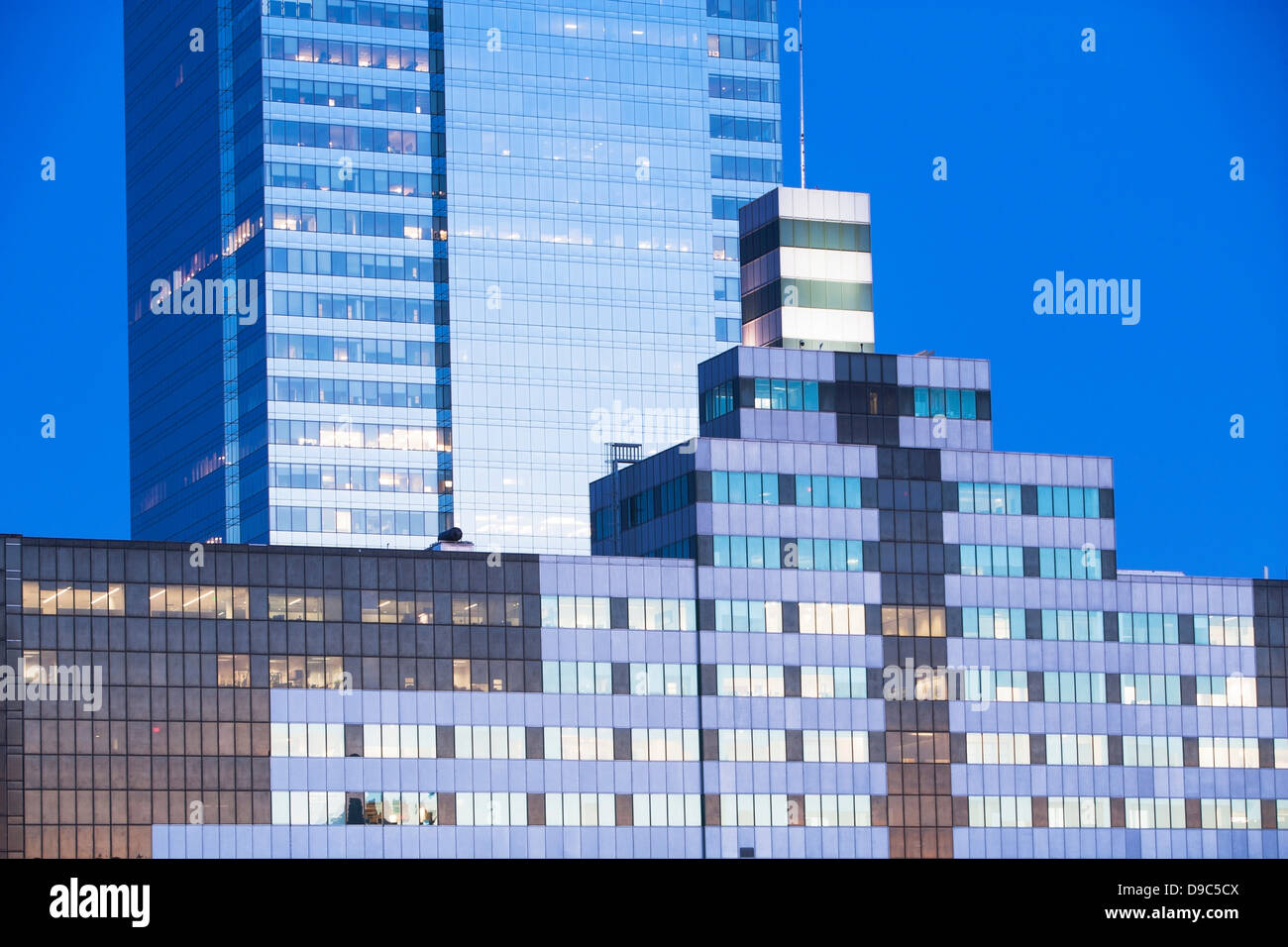 Modern office blocks Stock Photo - Alamy
