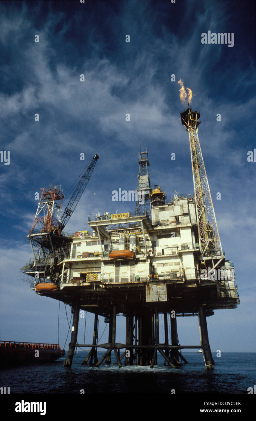 Forties B Platform Stock Photo - Alamy