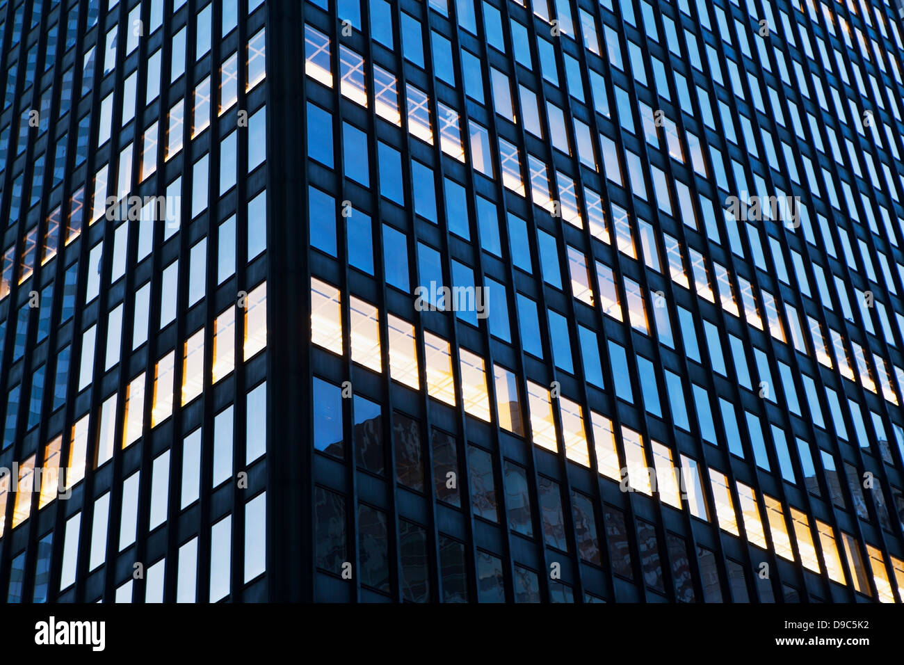 Office buildings, close-up corner view Stock Photo - Alamy