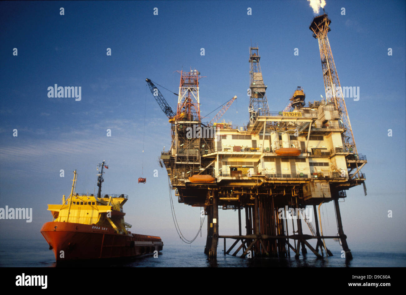 Forties oil rig hi-res stock photography and images - Alamy