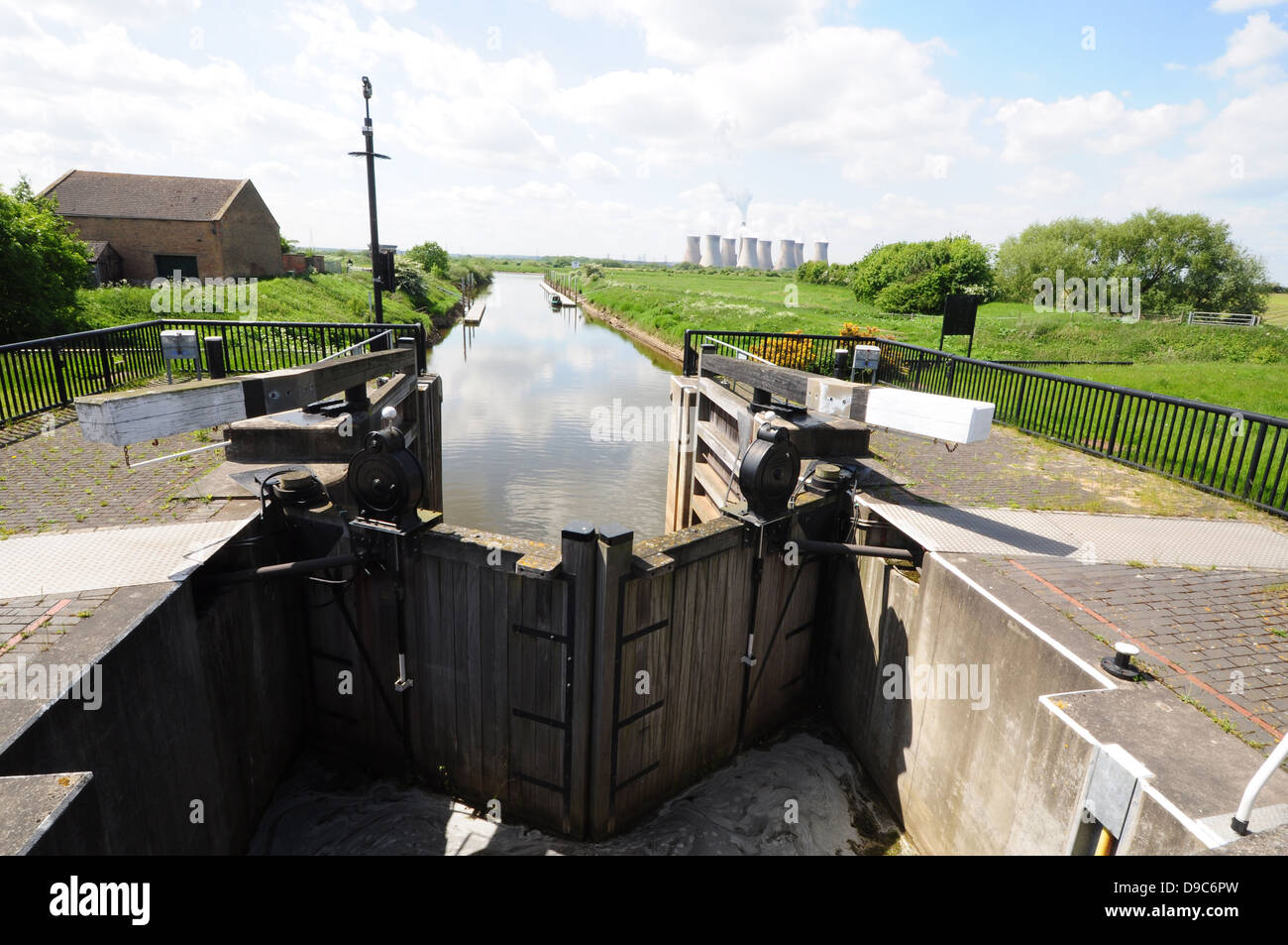 Torksey lock River Witham Stock Photo - Alamy