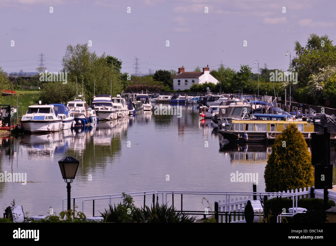 Torksey Pool below Torksey lock on the Fossdyke navigation ...