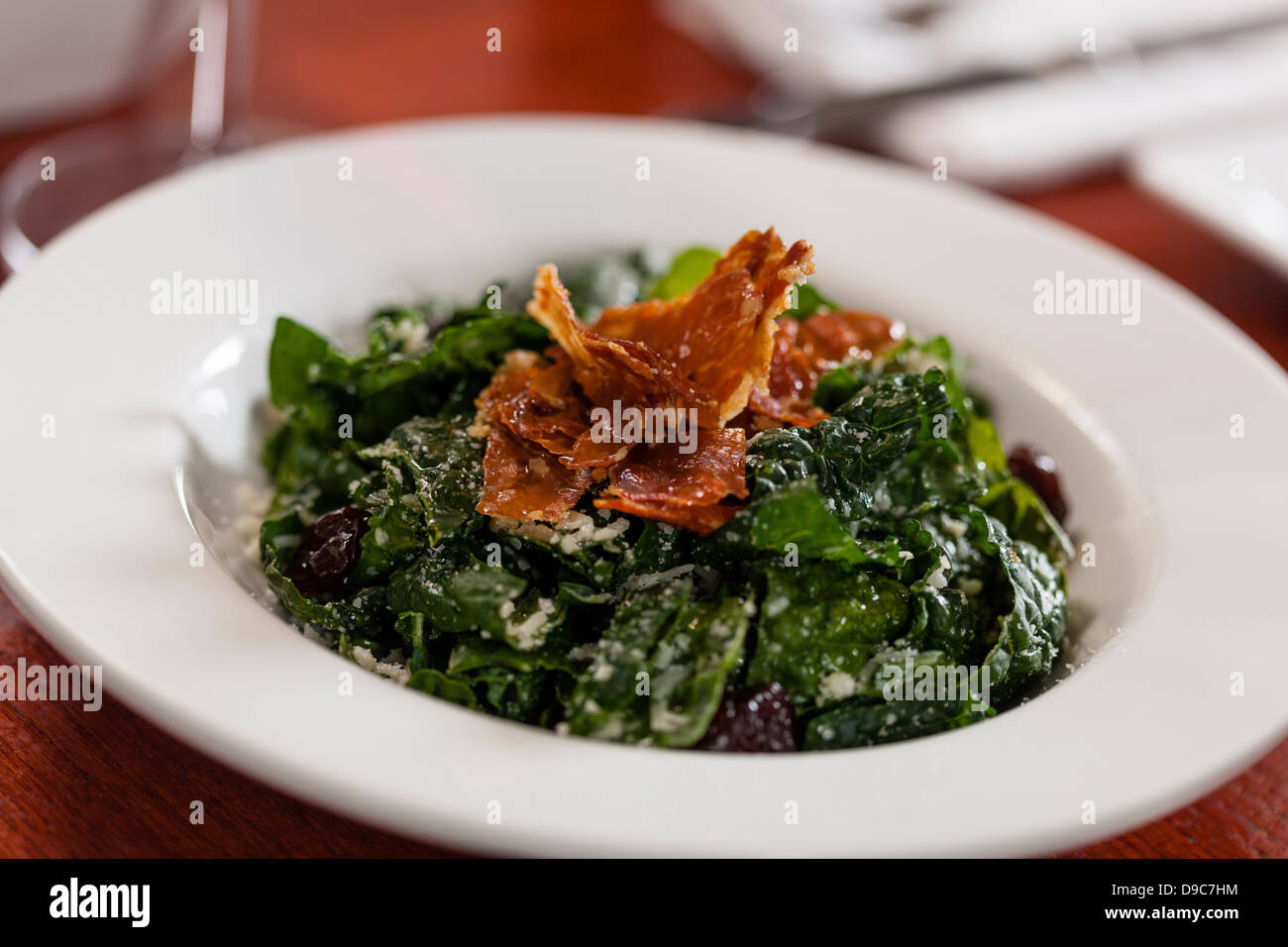 Side dish with garnish Stock Photo - Alamy