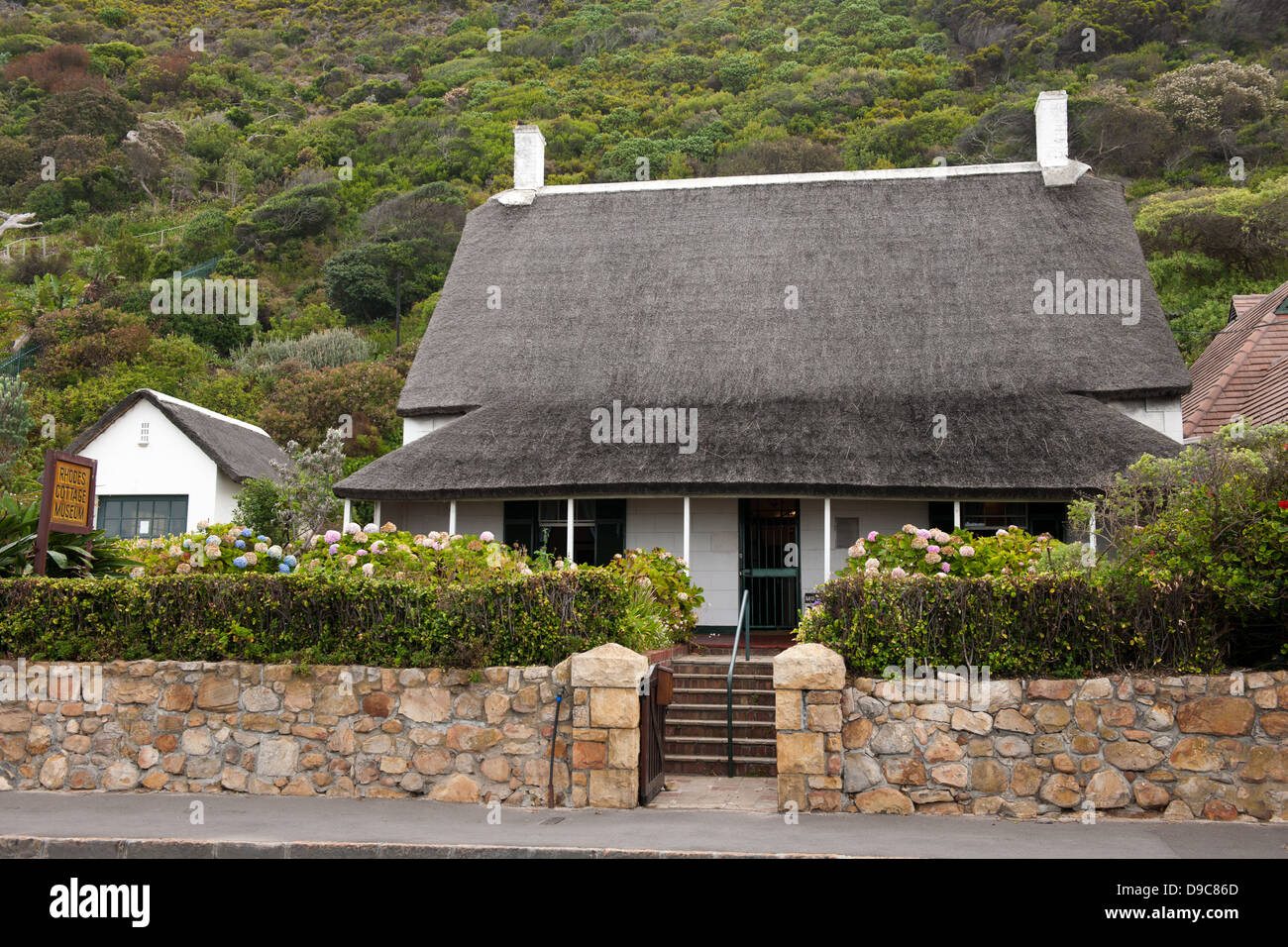 Rhodes' Cottage Museum, Muizenberg, False Bay, South Africa Stock Photo ...