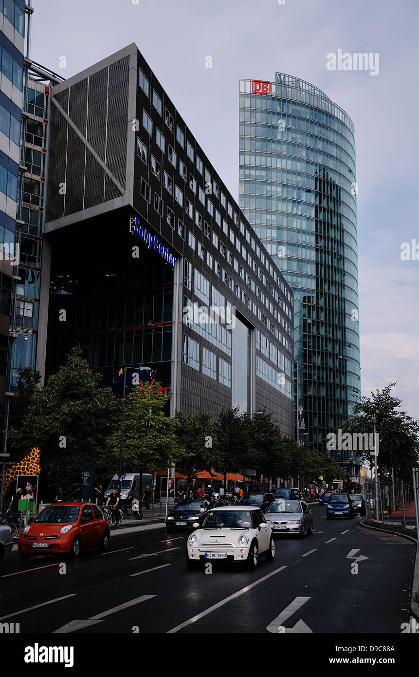 View of Sony Center in Berlin. Germany Stock Photo - Alamy