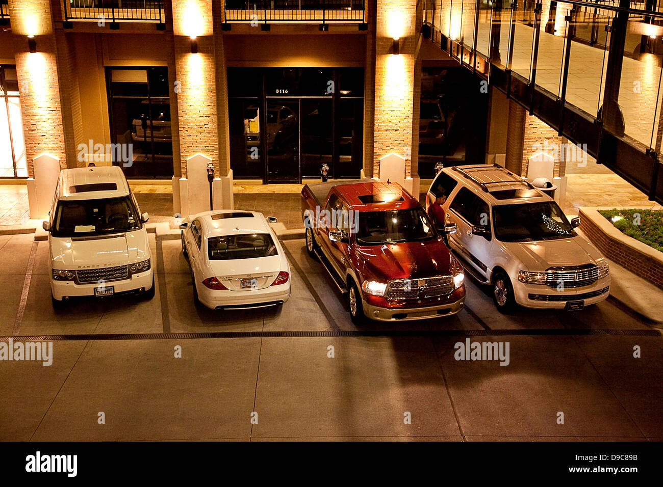Valet Parking car park in Huston Texas Stock Photo - Alamy