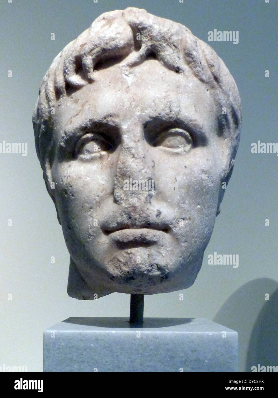 Head piece from the Parthenon Frieze, Acropolise, Athens. This head was ...