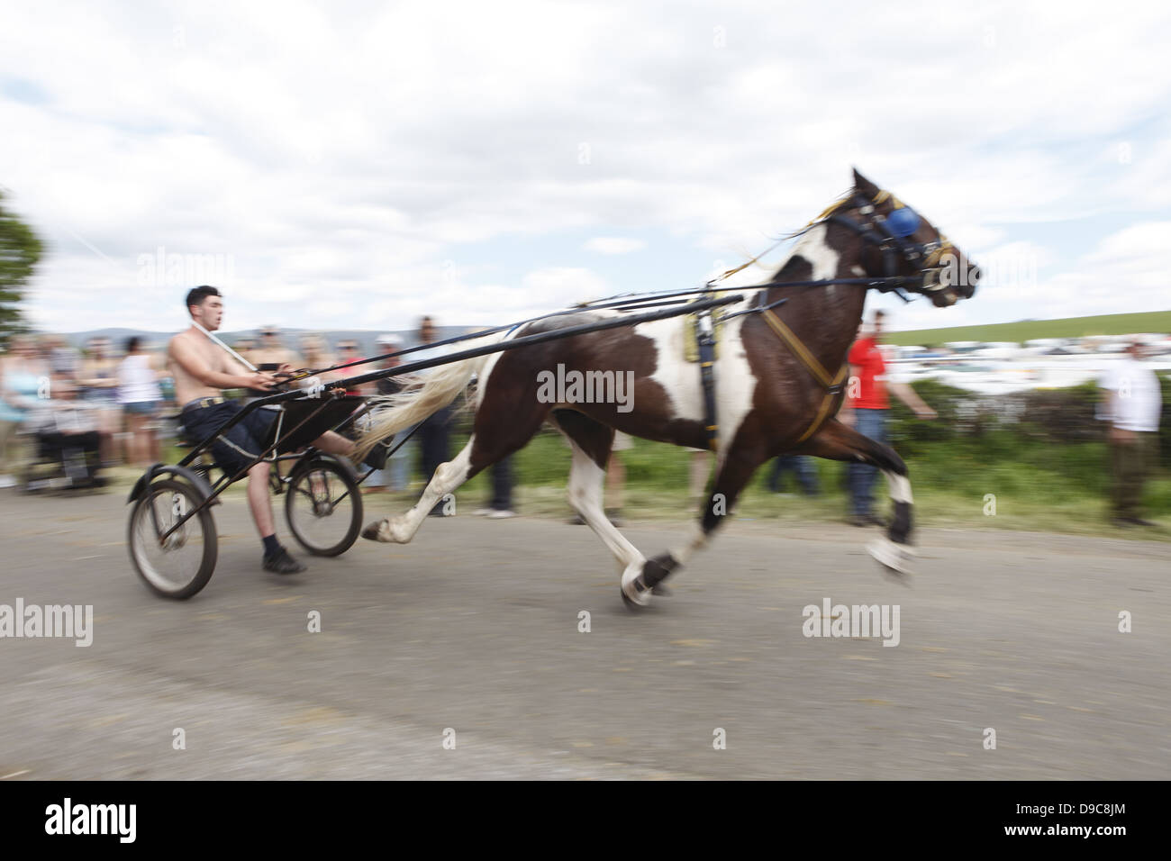 Gypsy festival travellers hi-res stock photography and images - Alamy