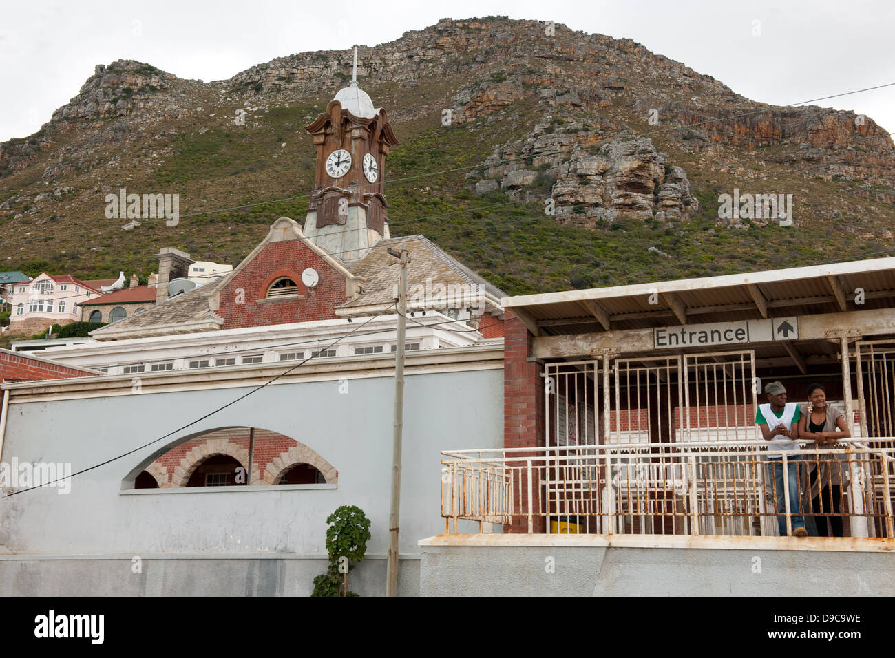 Muizenberg station, False Bay, South Africa Stock Photo - Alamy