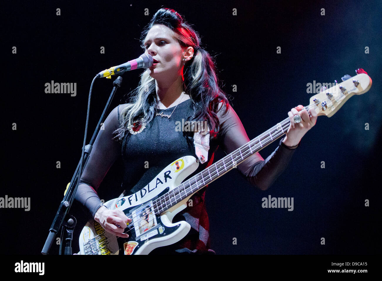 British singer Kate Nash performs on stage at the Rock im Park 2013 ...