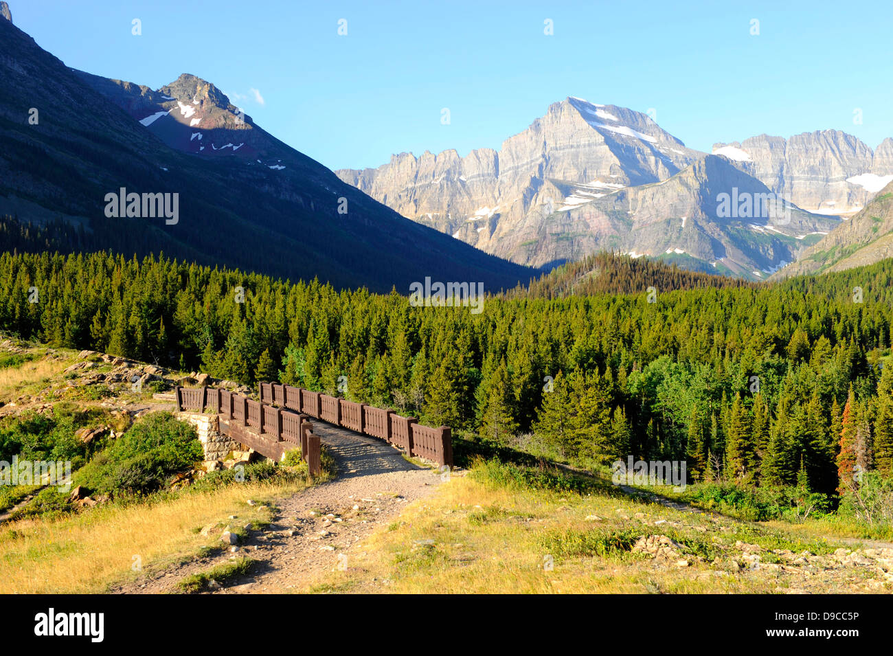 Swiftcurrent Lake Glacier National Park Montana MT US Stock Photo - Alamy