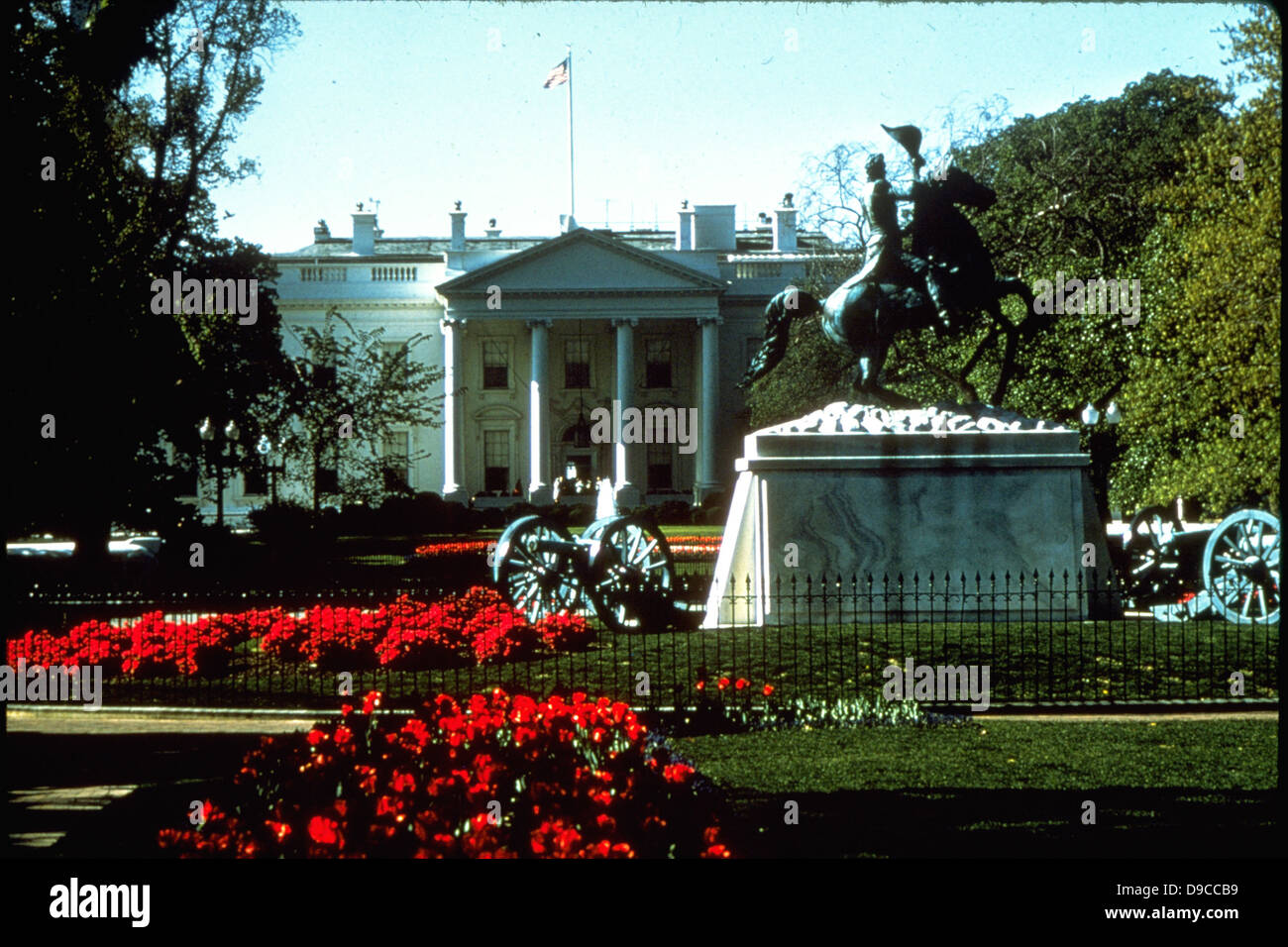 President's Park, encompassing the White House grounds in Washington, D ...
