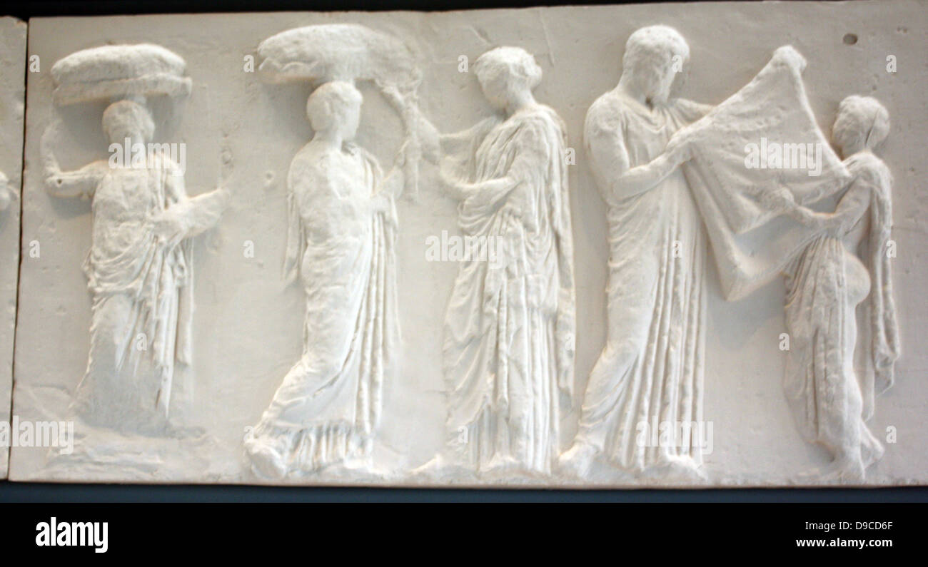 Artemis and aphrodite parthenon frieze athens hi-res stock photography and images - Alamy