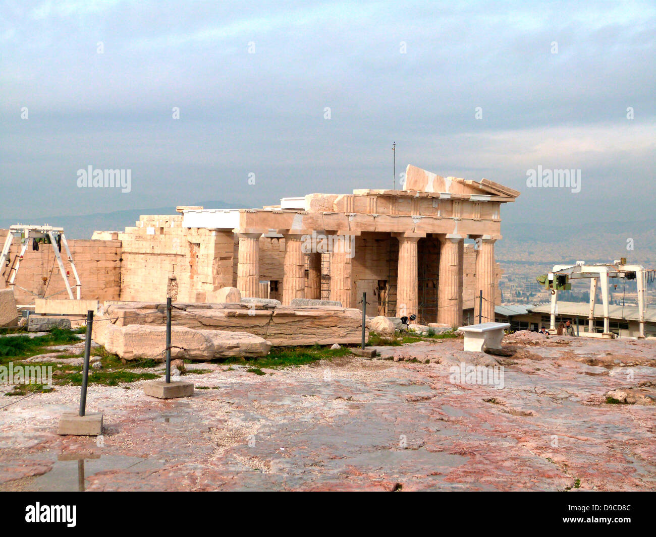 The monumental gateway to the Acropolis, the Propylaea was built under ...