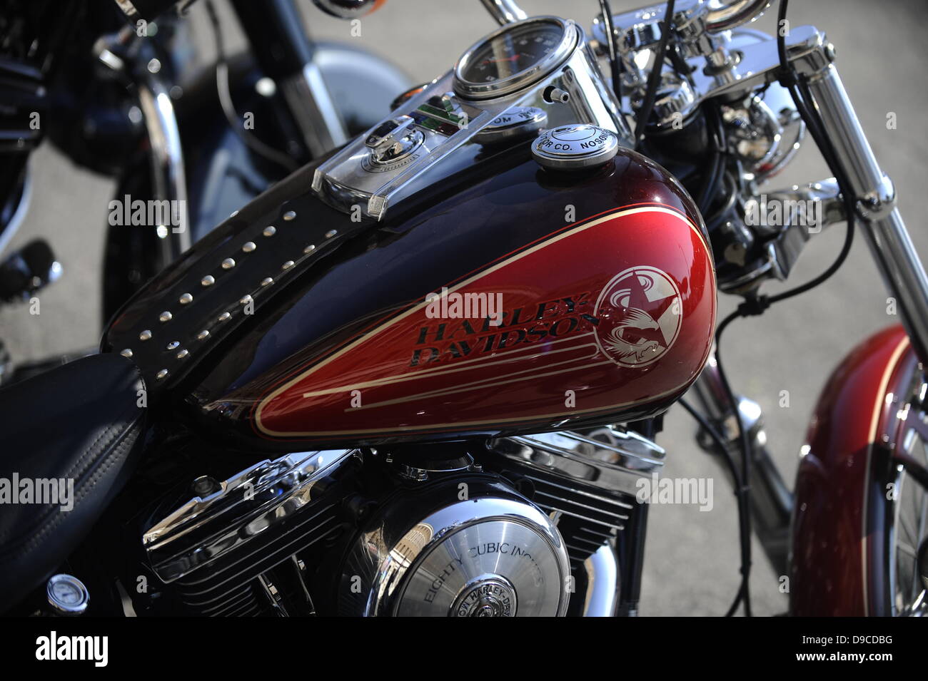 Harley-Davidson Enthusiasts Roll Into Rome. The low rumbling of some ...