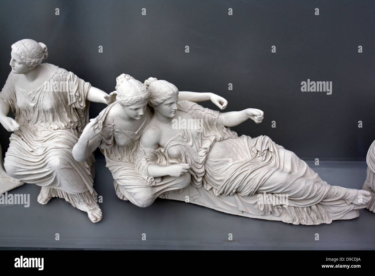 Reconstruction of the east pediment of the Parthenon according to ...